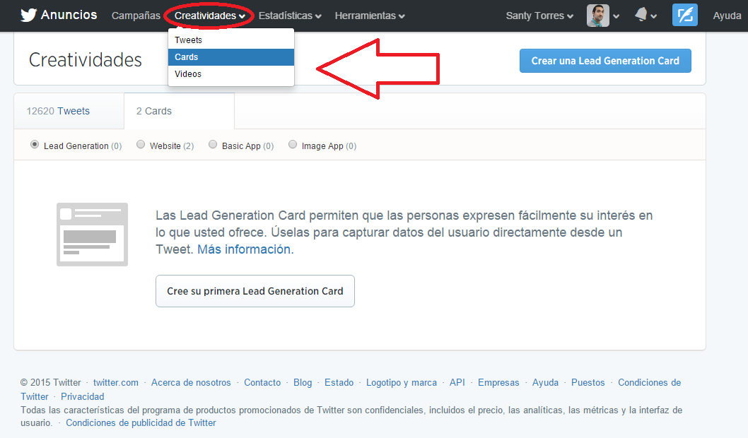 Cómo crear una Twitter Card gratis en solo tres pasos – Santy Torres